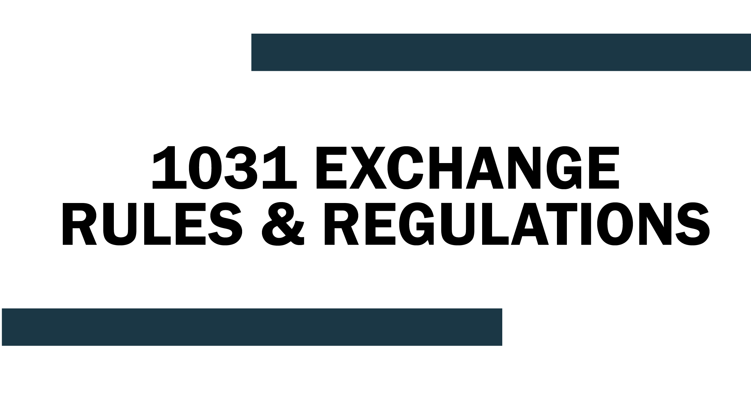Who manages the 1031 Exchange Process? - Agency Title