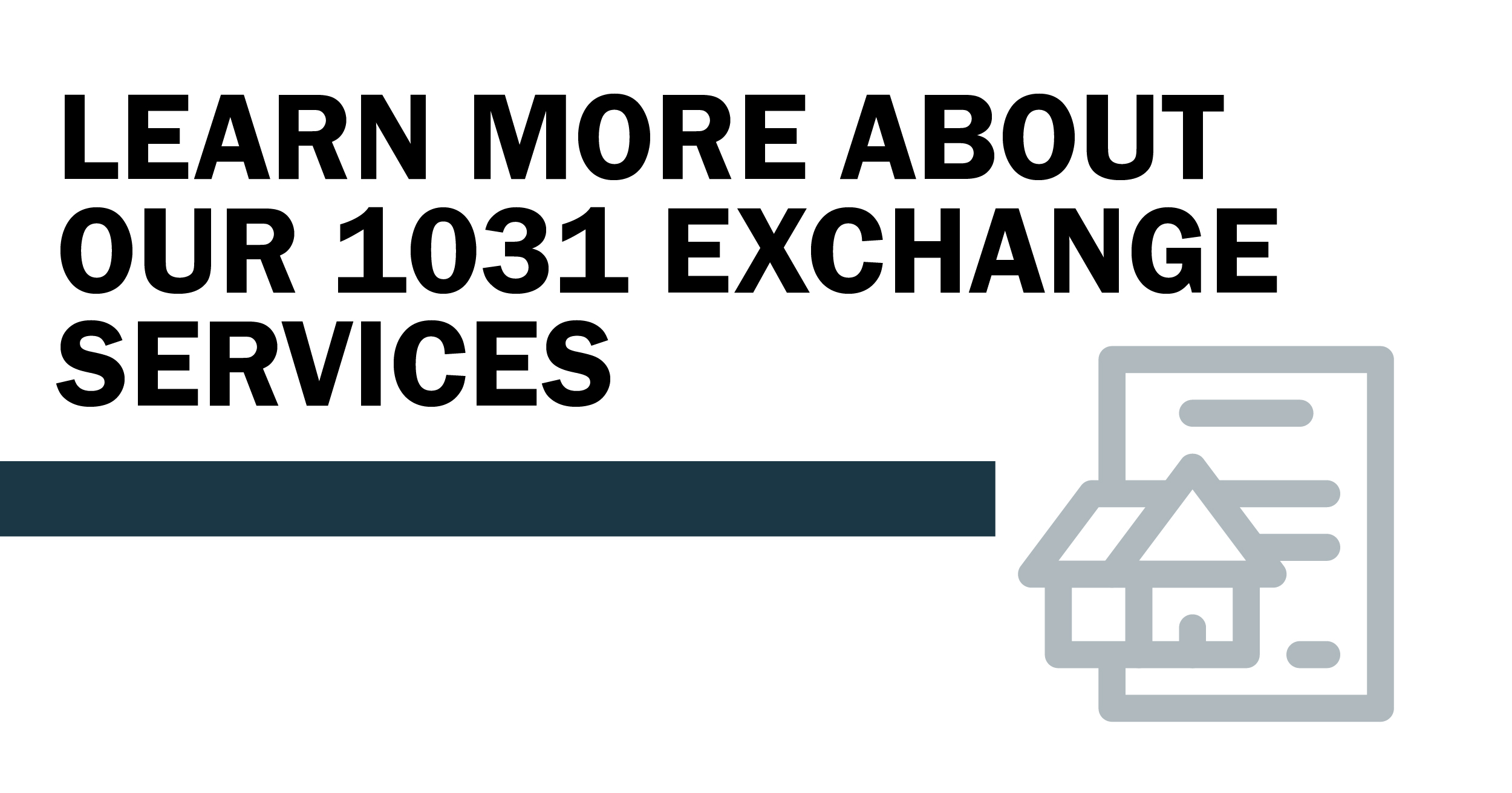 Does it make sense to do a 1031 exchange? - Agency Title